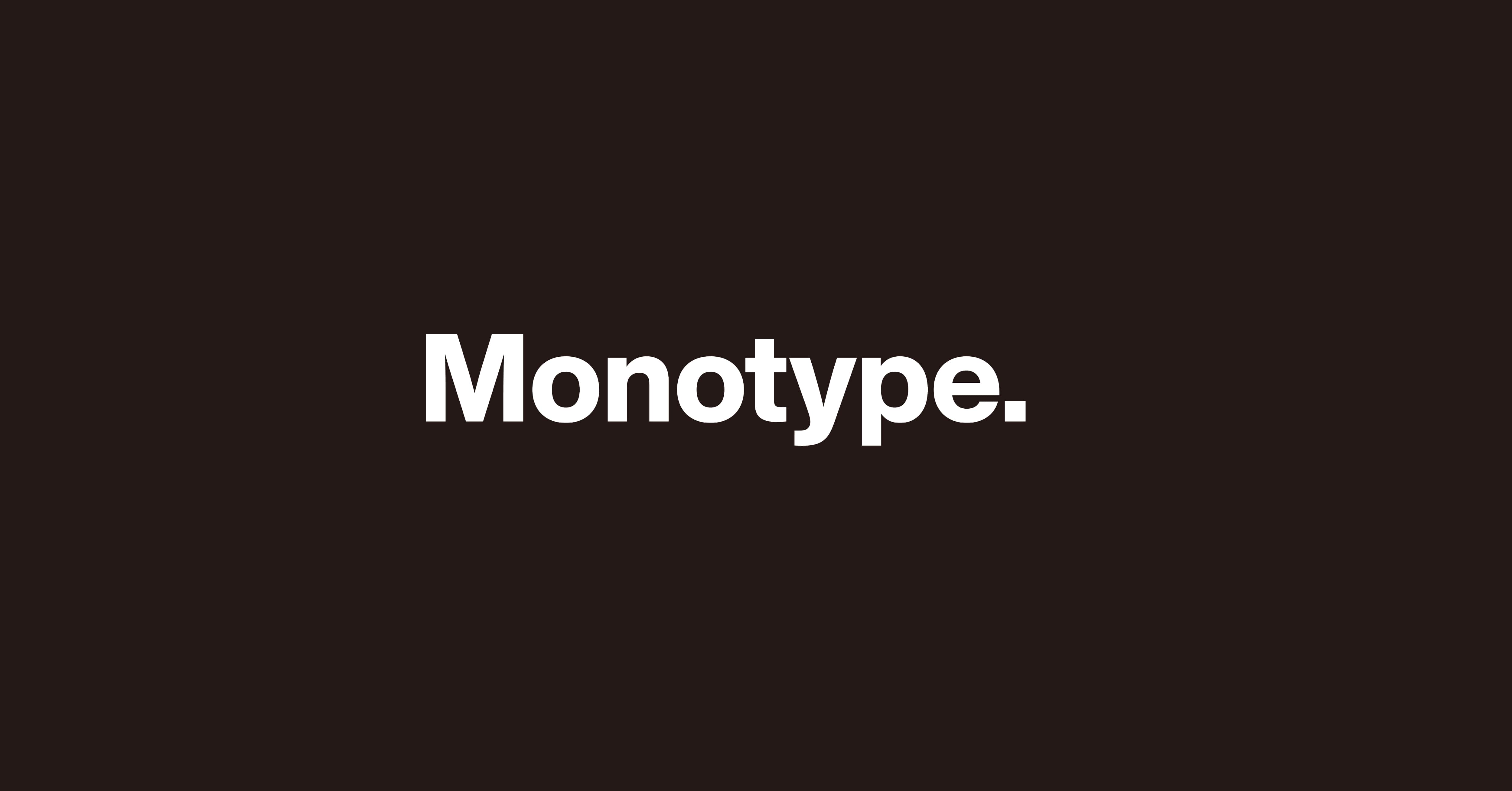 Monotype蒙纳字库丨你的品牌 从字体开始 — Monotype.